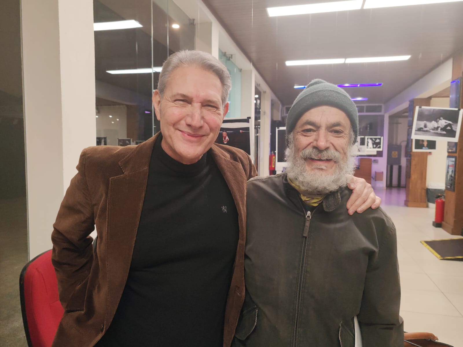 Arturo, el querido Arturo Ríos, en El Final de Samuel Beckett - Pde Gato